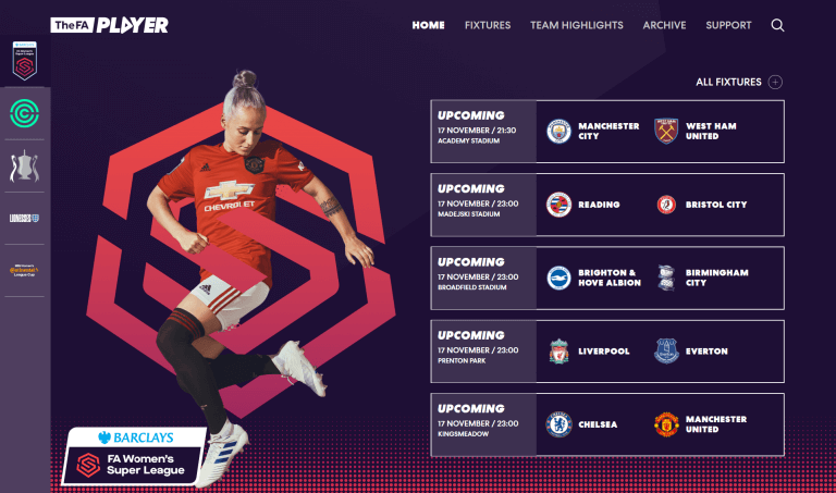 新サービス『The FA Player』~イングランド女子サッカーリーグの全てがこの一つに~ | footbezzies | FIFA ...